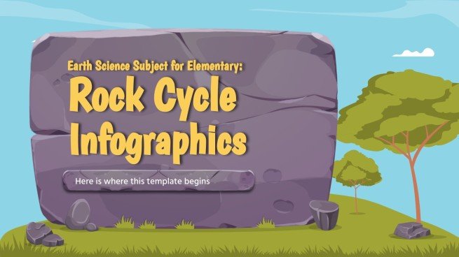 Earth Science for Elementary: Rock Cycle Infographics