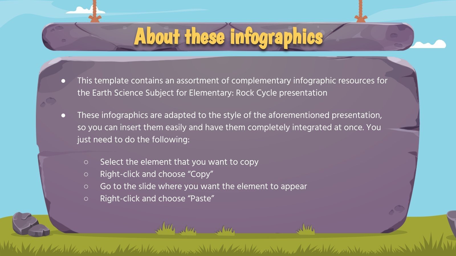 Earth Science for Elementary: Rock Cycle Infographics