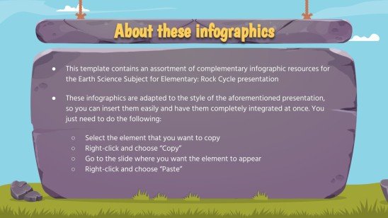 Earth Science for Elementary: Rock Cycle Infographics