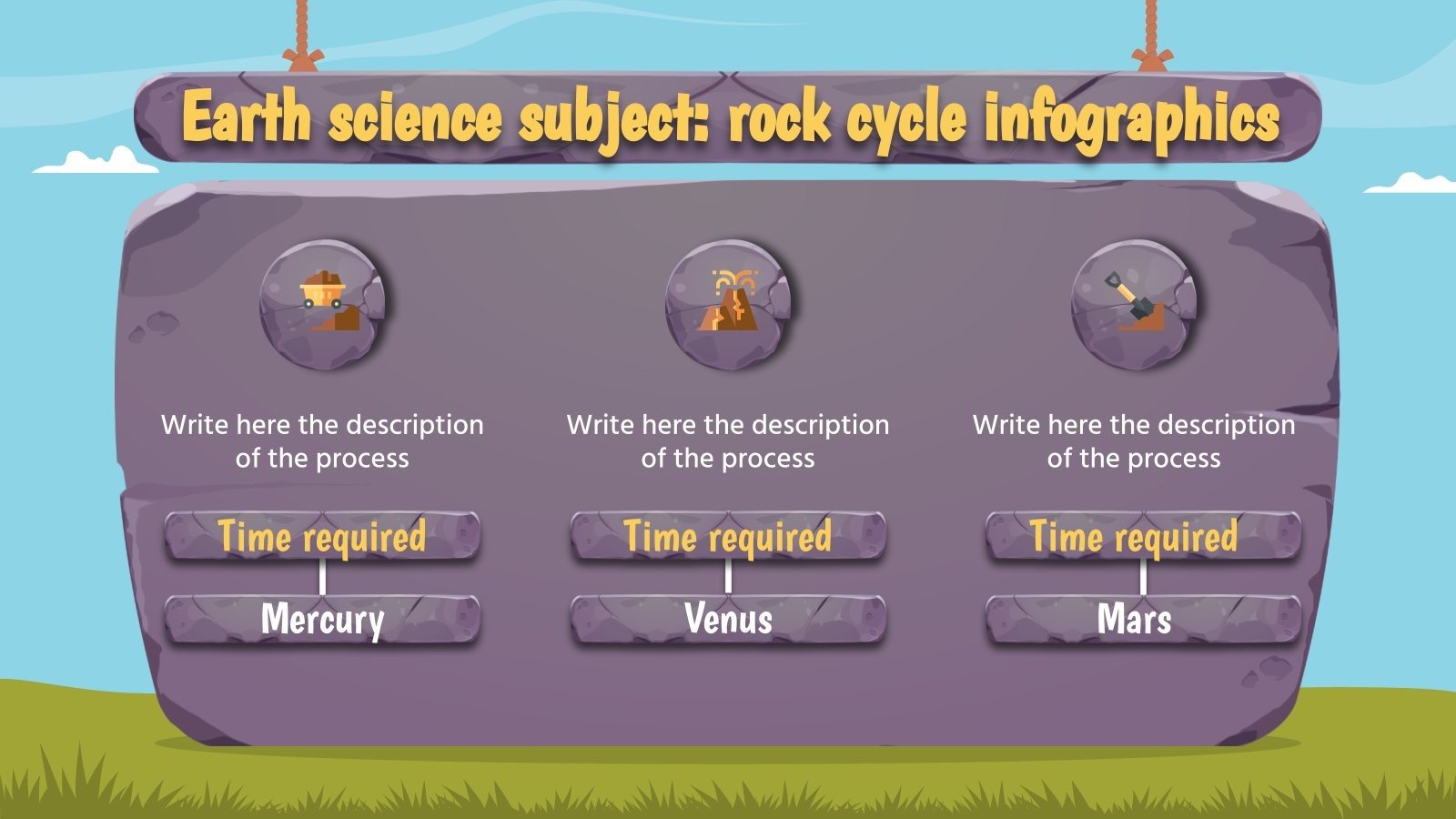 Earth Science for Elementary: Rock Cycle Infographics