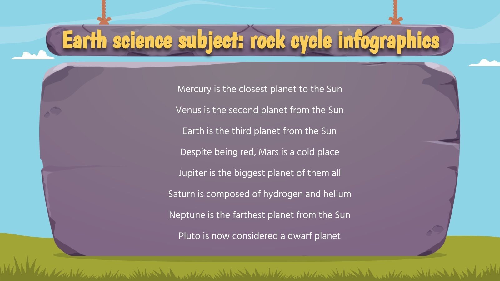 Earth Science for Elementary: Rock Cycle Infographics