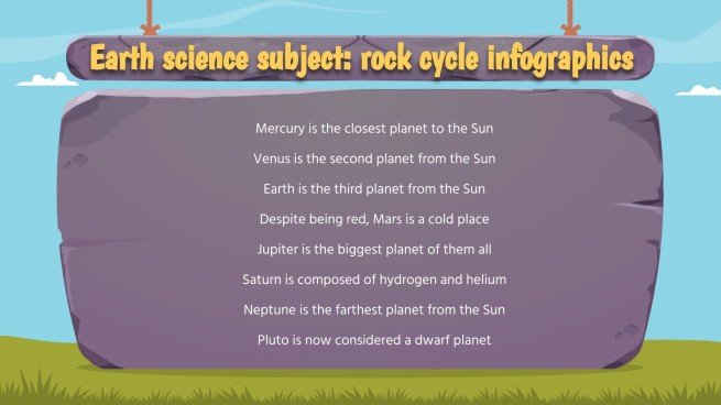 Earth Science for Elementary: Rock Cycle Infographics