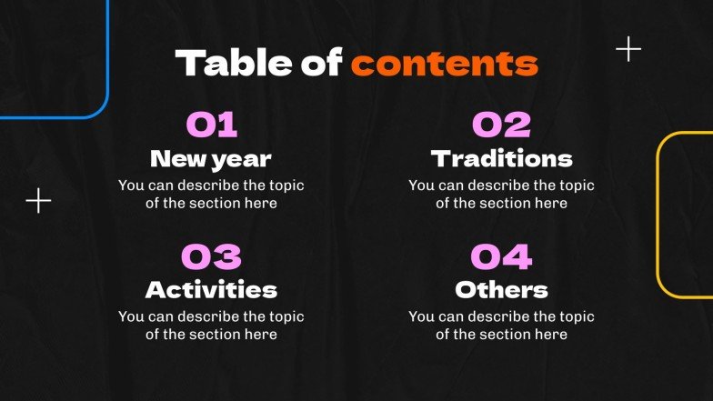 New Year Activities for Middle School | Google Slides & PPT