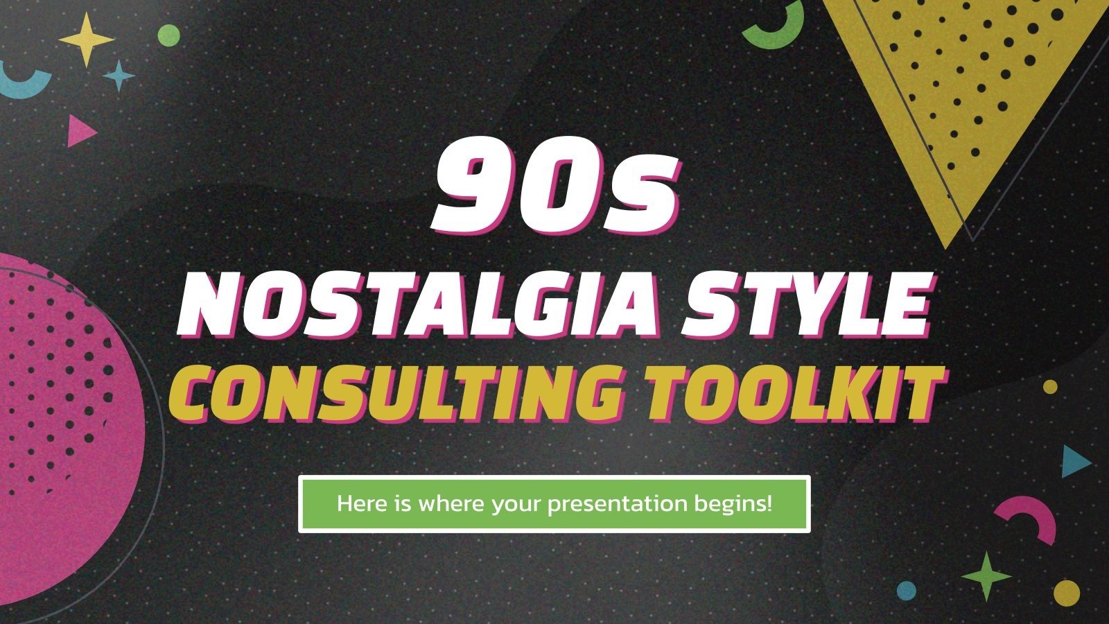 Google Slides and PowerPoint templates about nostalgia