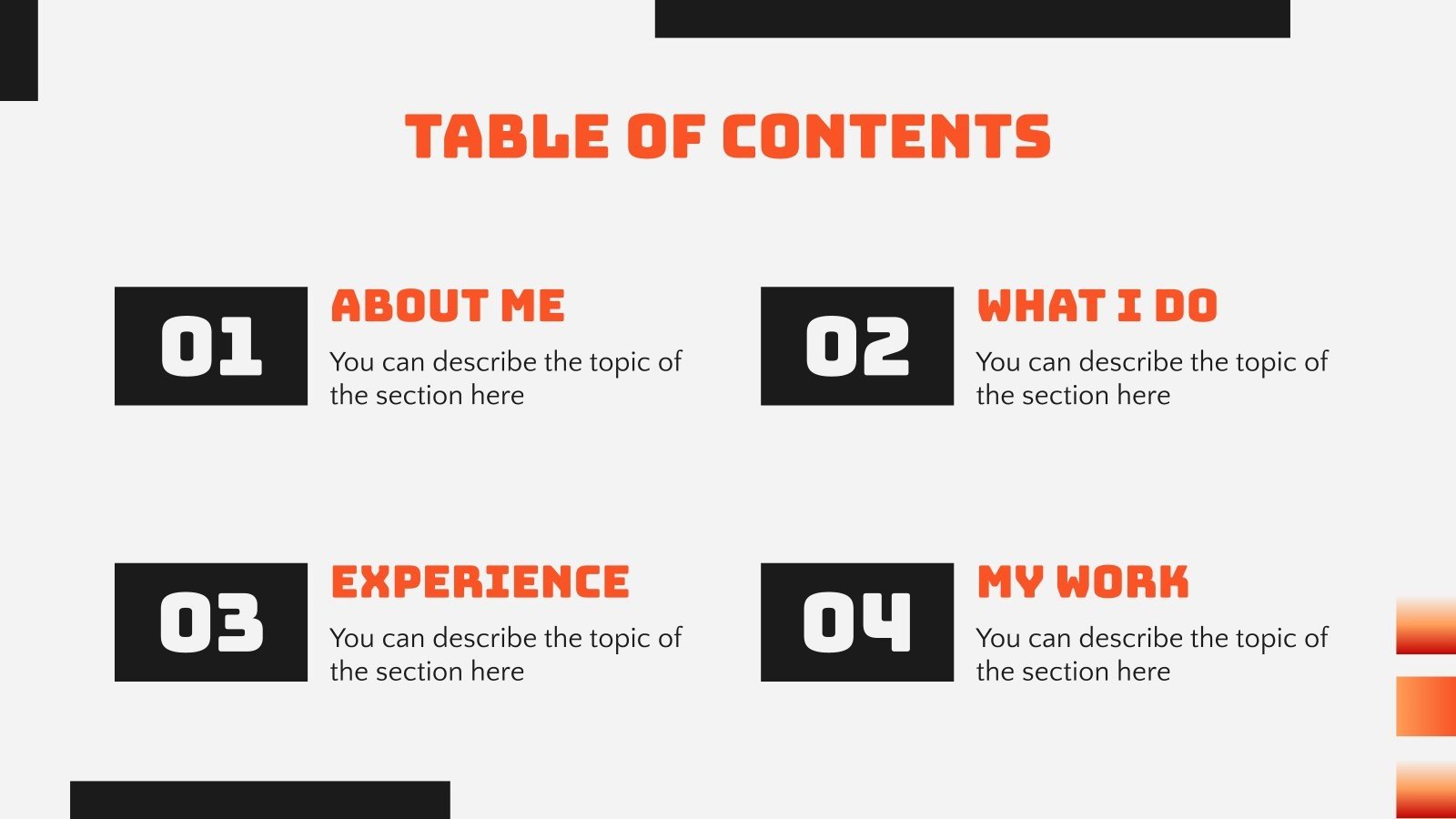 Film Producer Portfolio | Google Slides & PowerPoint