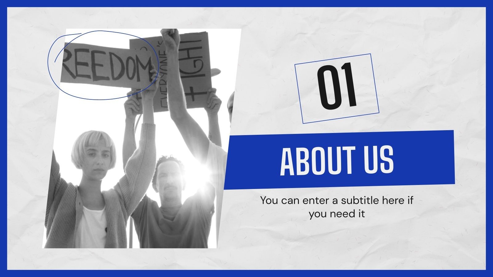 Liberty for War's Prisoners Campaign | Google Slides & PPT