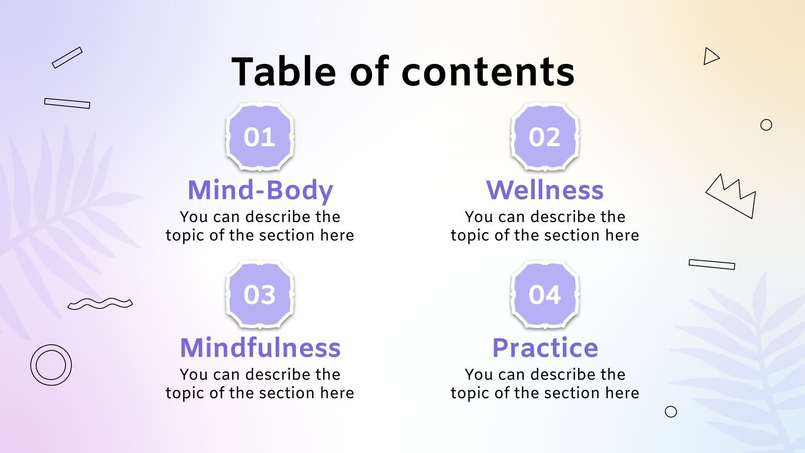 International Mind-Body Wellness Day | Google Slides & PPT