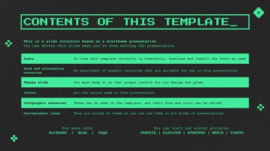 1980s Computer Screen Style Minitheme | Google Slides & PPT