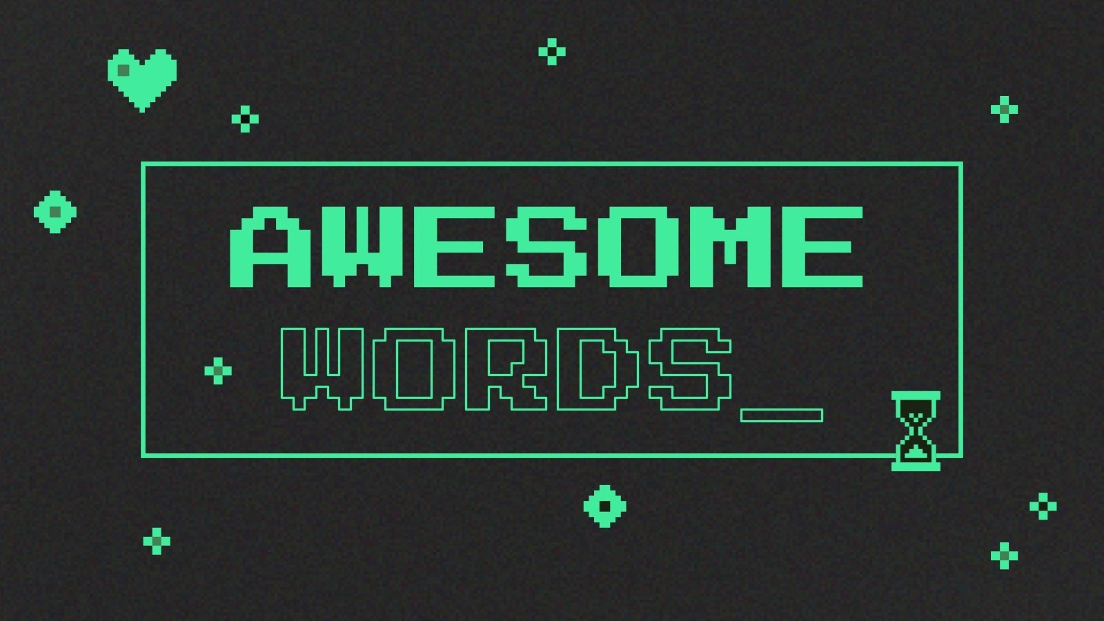 1980s Computer Screen Style Minitheme | Google Slides & PPT