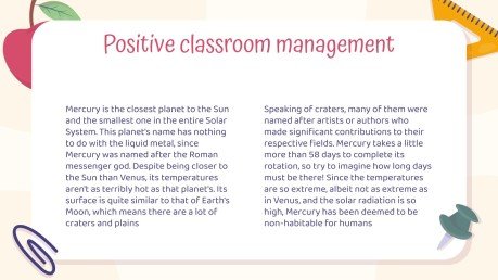 Classroom Behaviour Management for Elementary