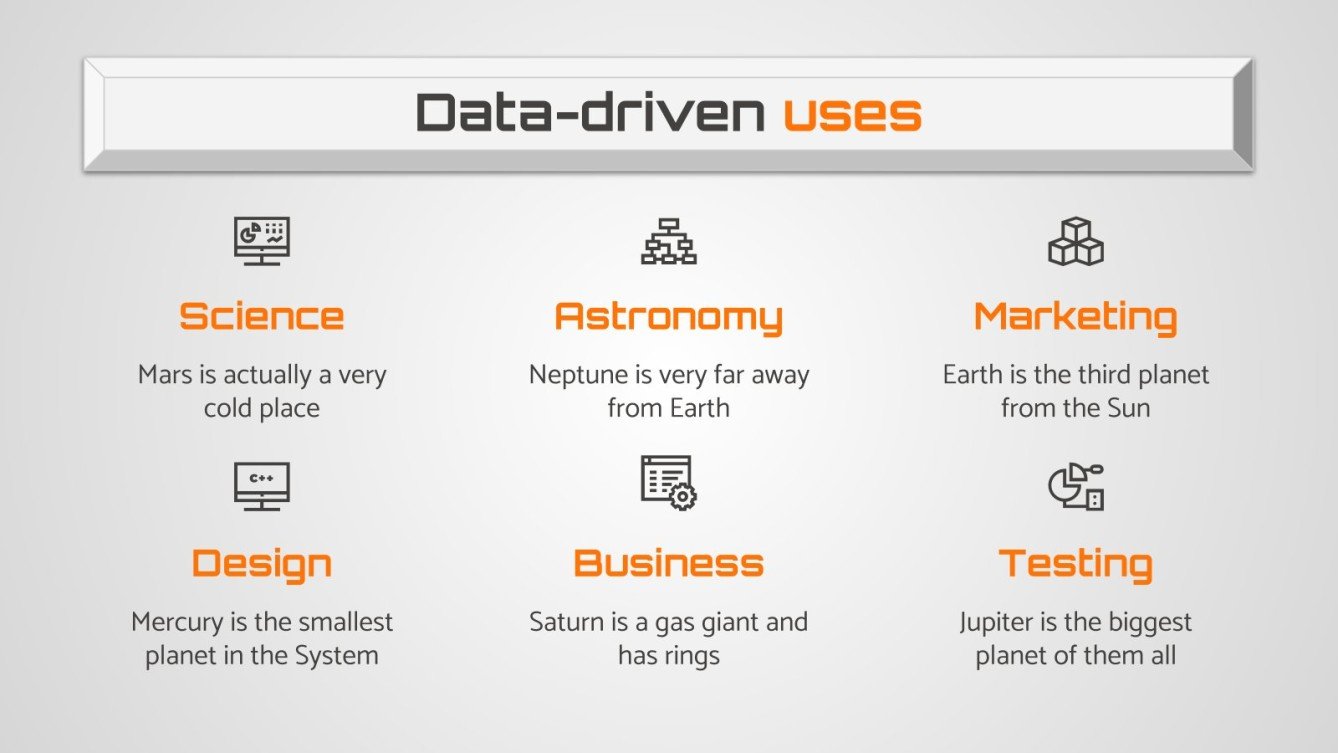 Data-driven Programming Class for University | Google Slides