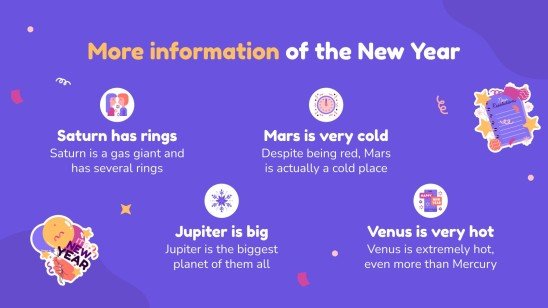 Actividades de Año Nuevo para Primaria | Google Slides & PPT