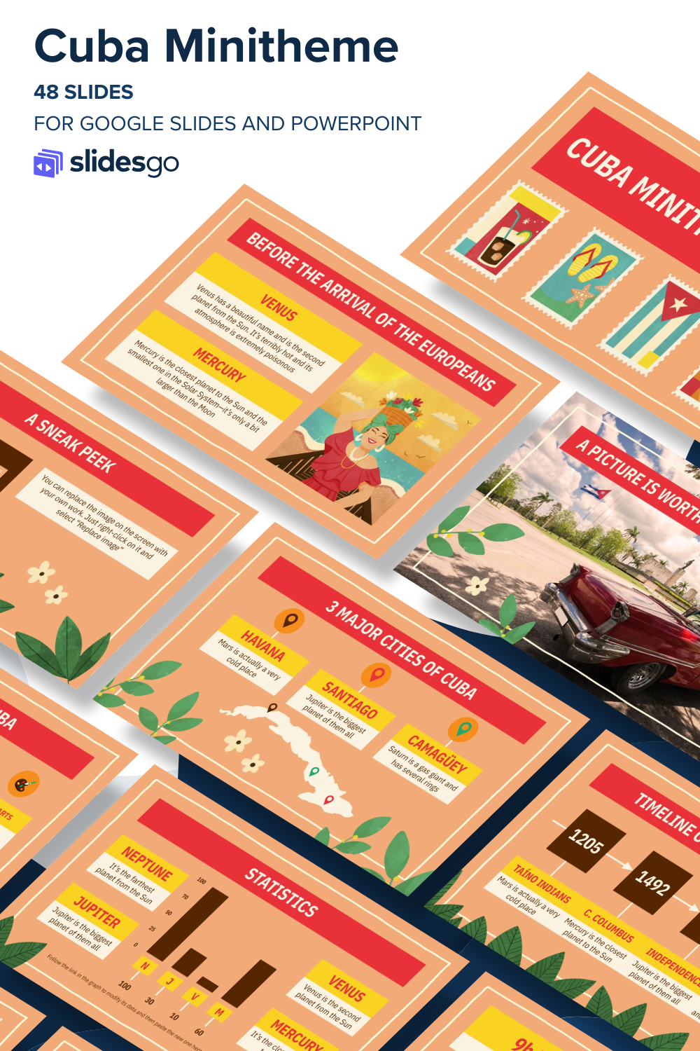 Cuba Minitheme | Google Slides & PowerPoint template