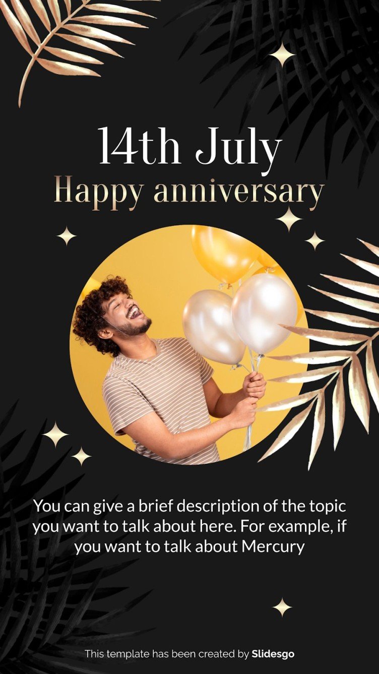 Black Shiny Backgrounds for IG Stories | Google Slides