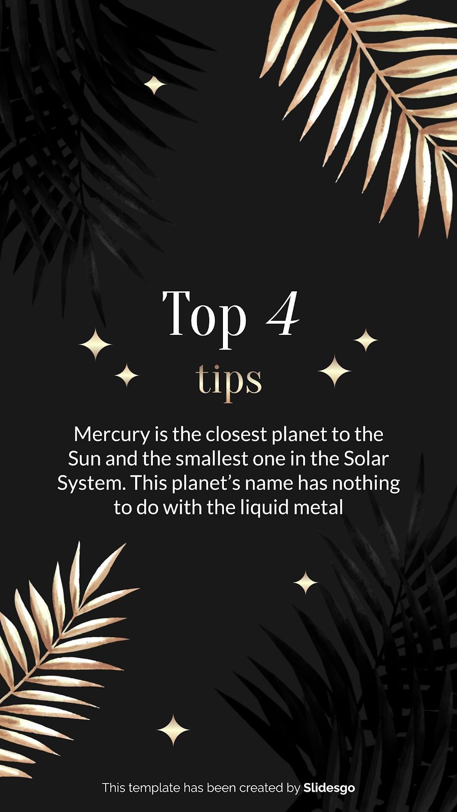 Black Shiny Backgrounds for IG Stories | Google Slides