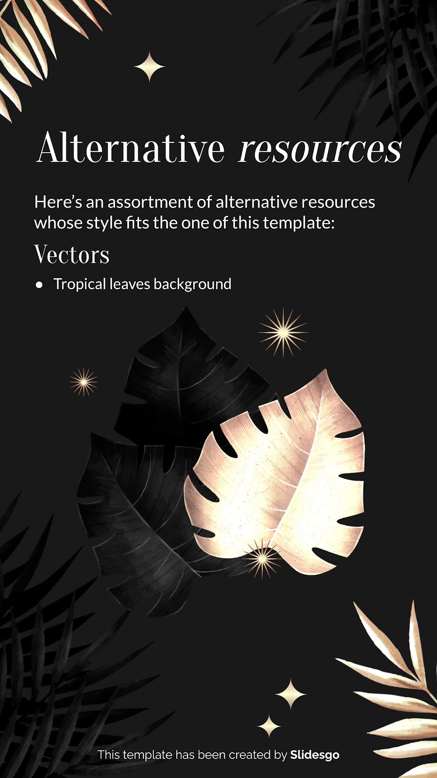 Black Shiny Backgrounds for IG Stories | Google Slides