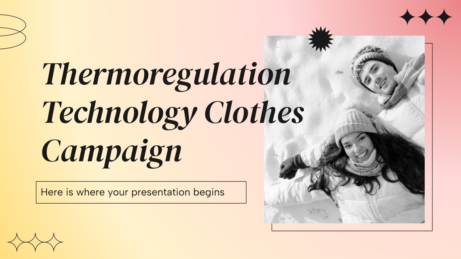 Free templates for Google Slides and PowerPoint about clothes