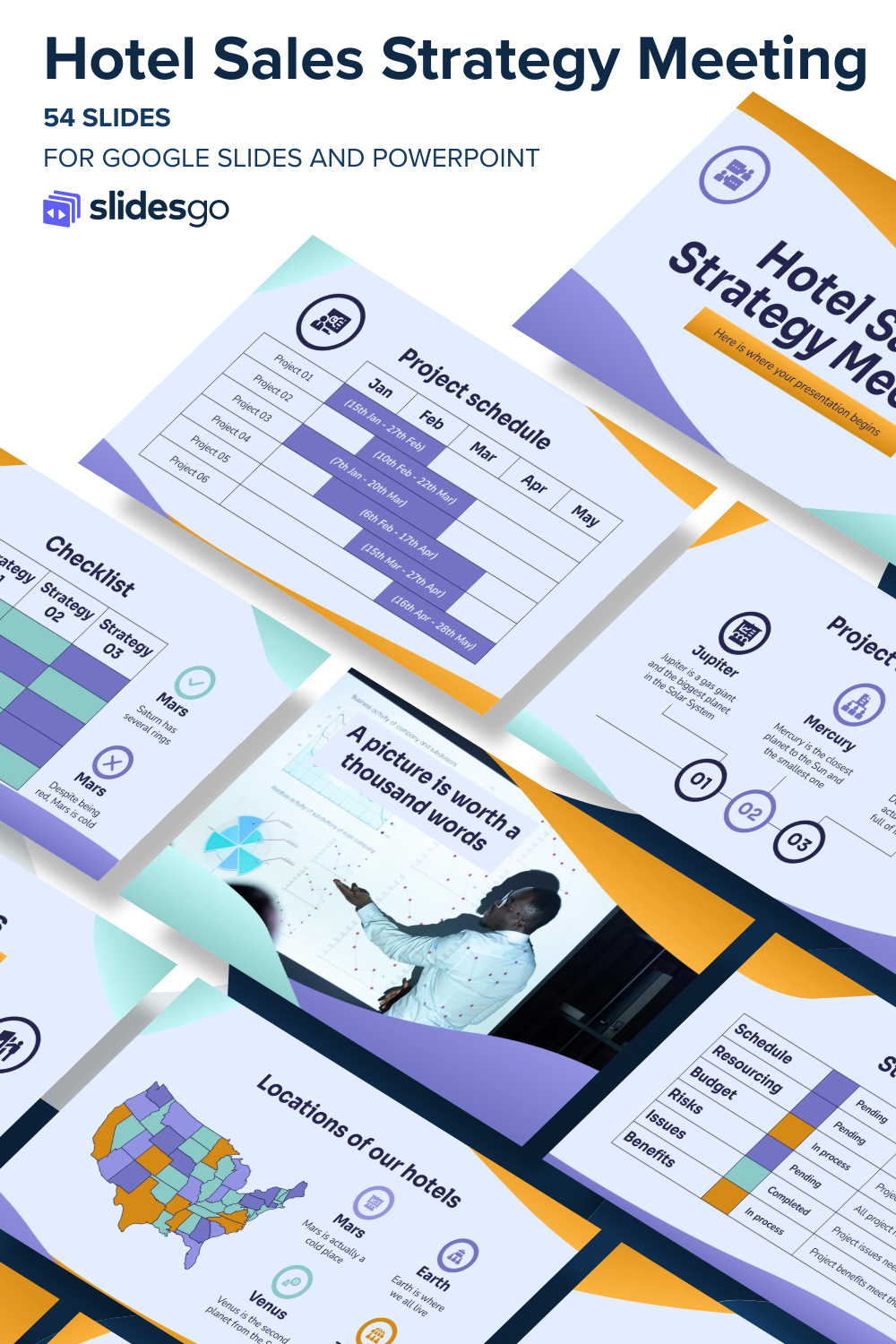 Hotel Sales Strategy Meeting | Google Slides and PowerPoint