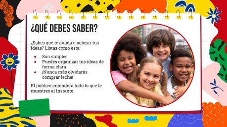 Colorful Notebook Theme for Pre-K Colombian Students