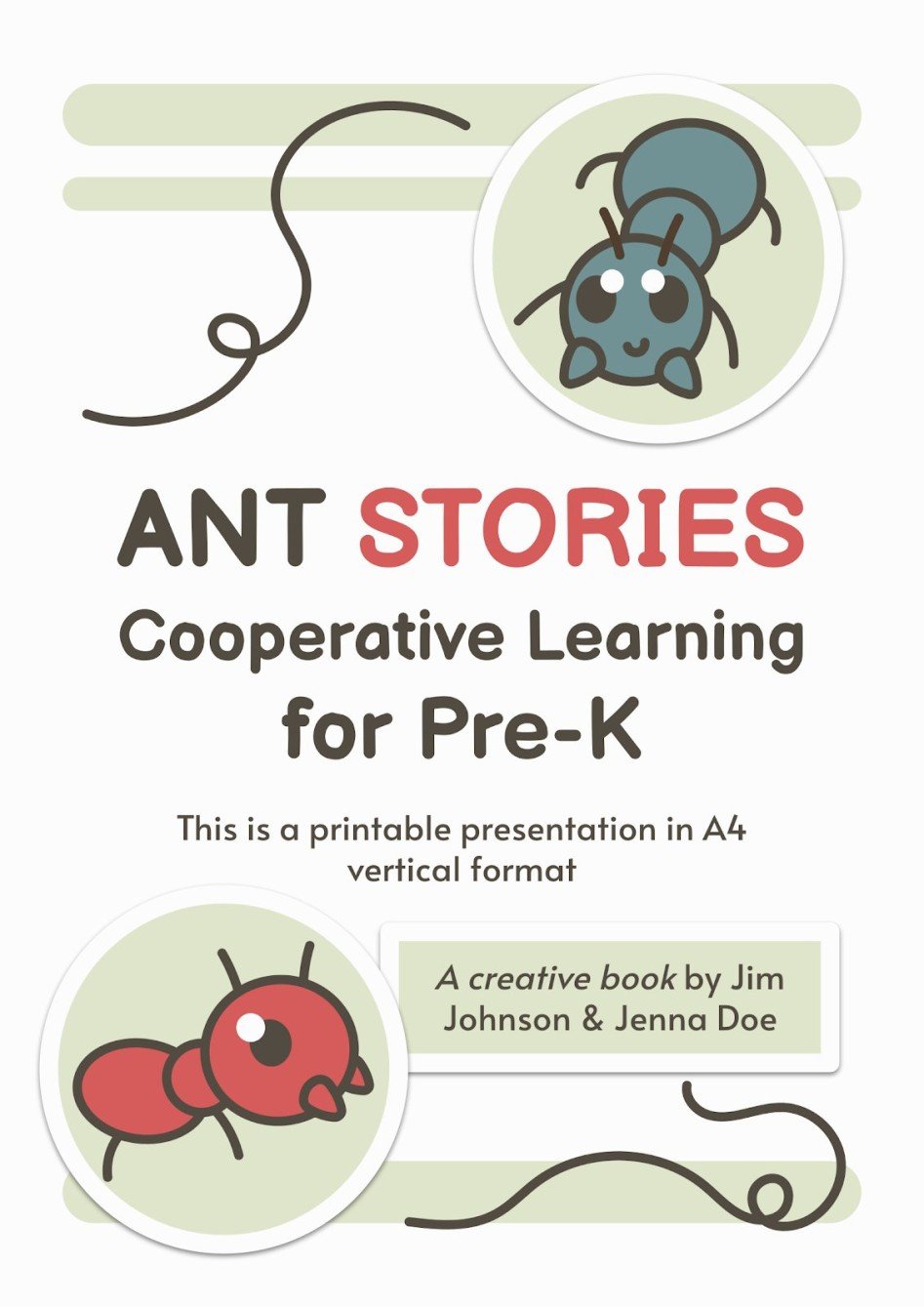 Ant Stories - Cooperative Learning for Pre-K | Google Slides