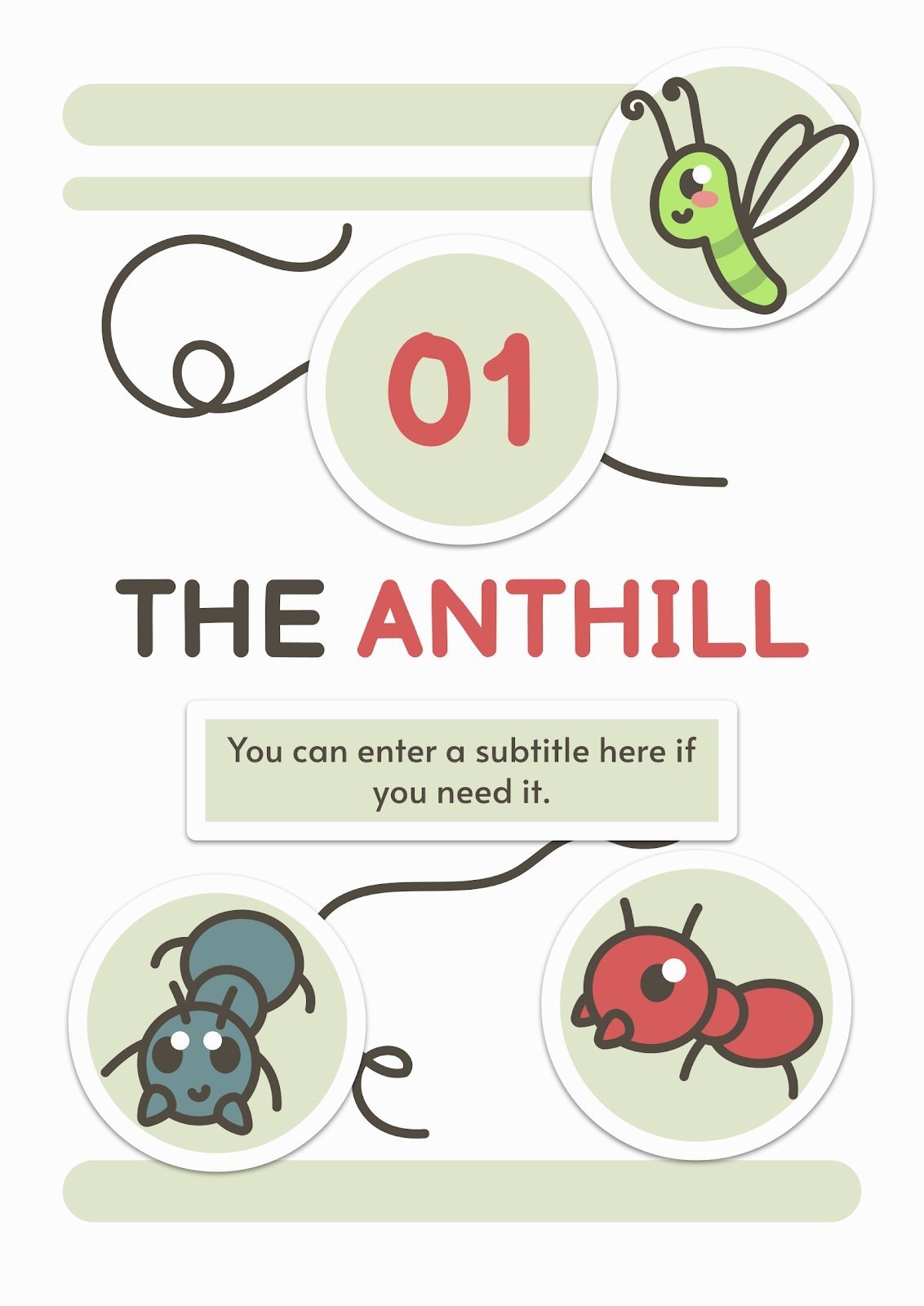 Un cuento de hormigas - Aprende a cooperar en preescolar