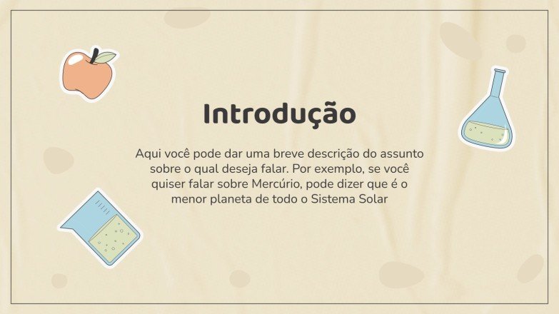 Chemistry Lesson for Brazilian Middle School Students