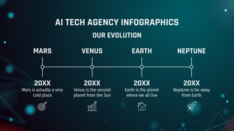 AI Tech Agency Infographics | Google Slides and PowerPoint
