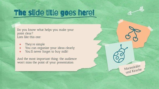 German Vocabulary for Pre-K | Google Slides and PowerPoint