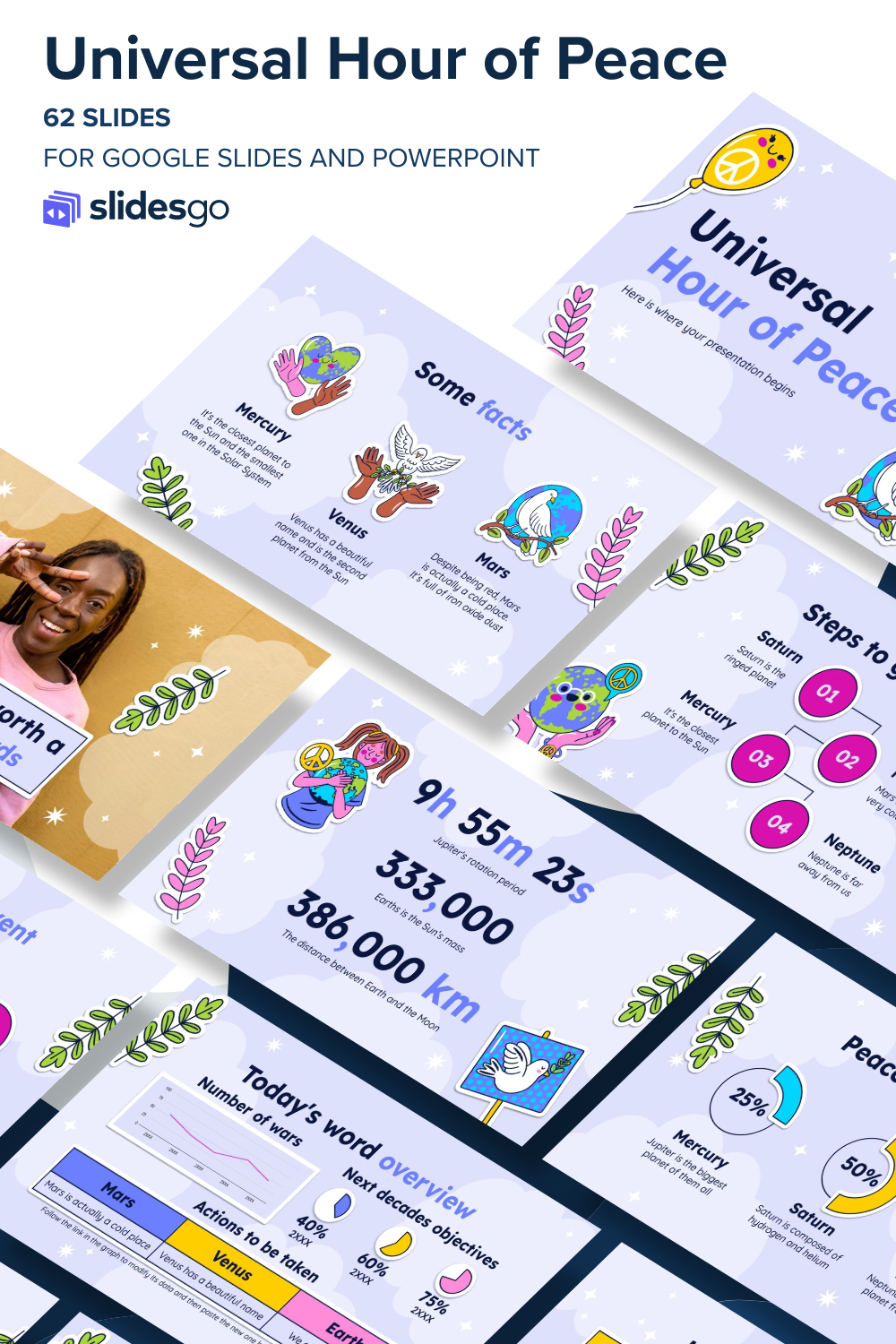 Universal Hour of Peace | Google Slides and PowerPoint