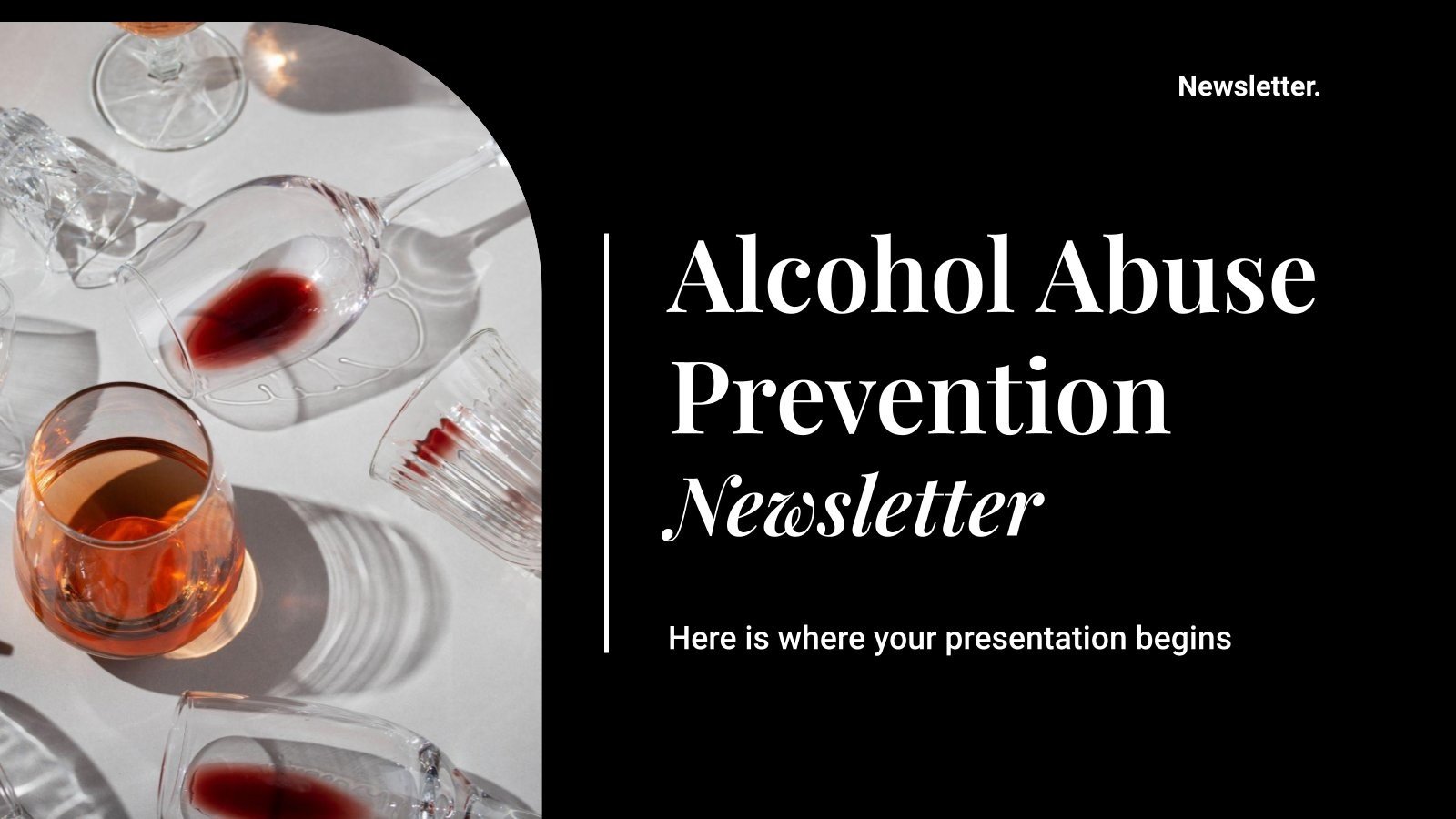 Plantillas de Google Slides y PowerPoint sobre el alcohol