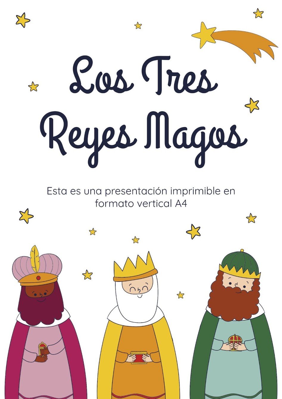 Mi carta para los Reyes Magos | Google Slides y PowerPoint