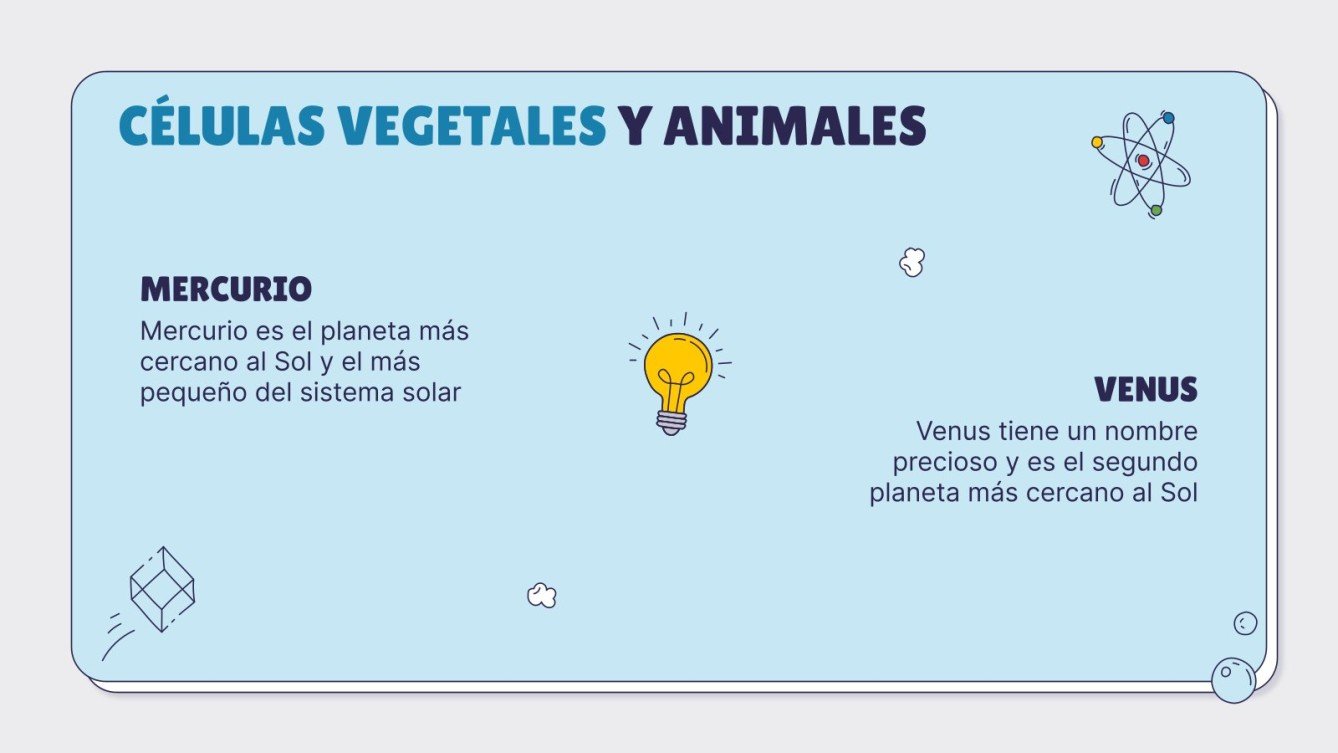 La cellule et ses types pour le collège | Google Slides