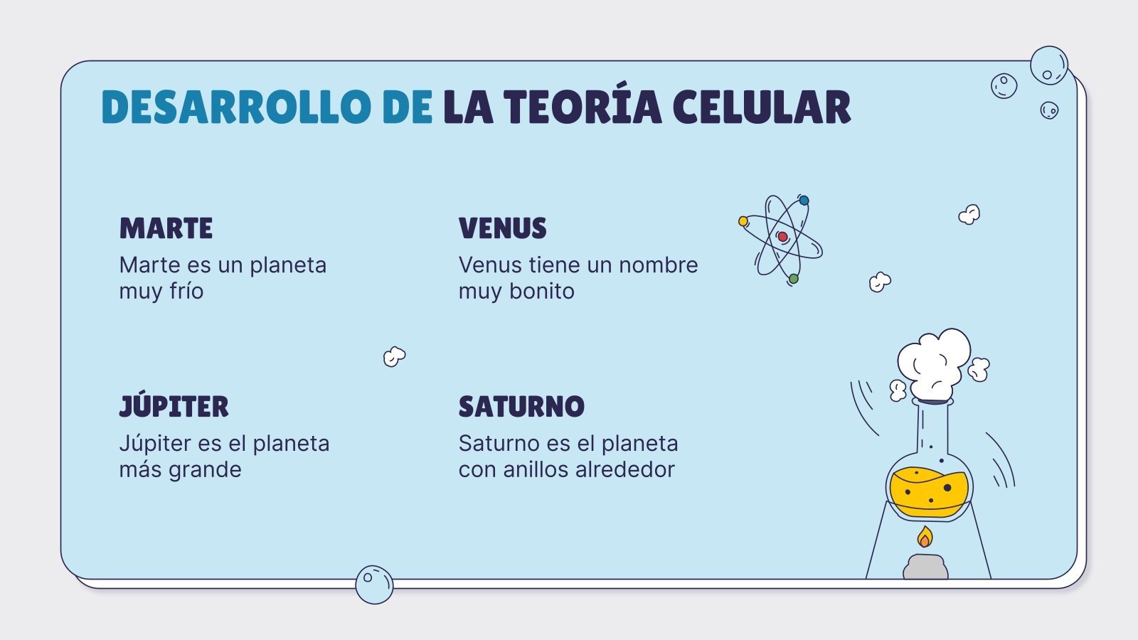 La cellule et ses types pour le collège | Google Slides