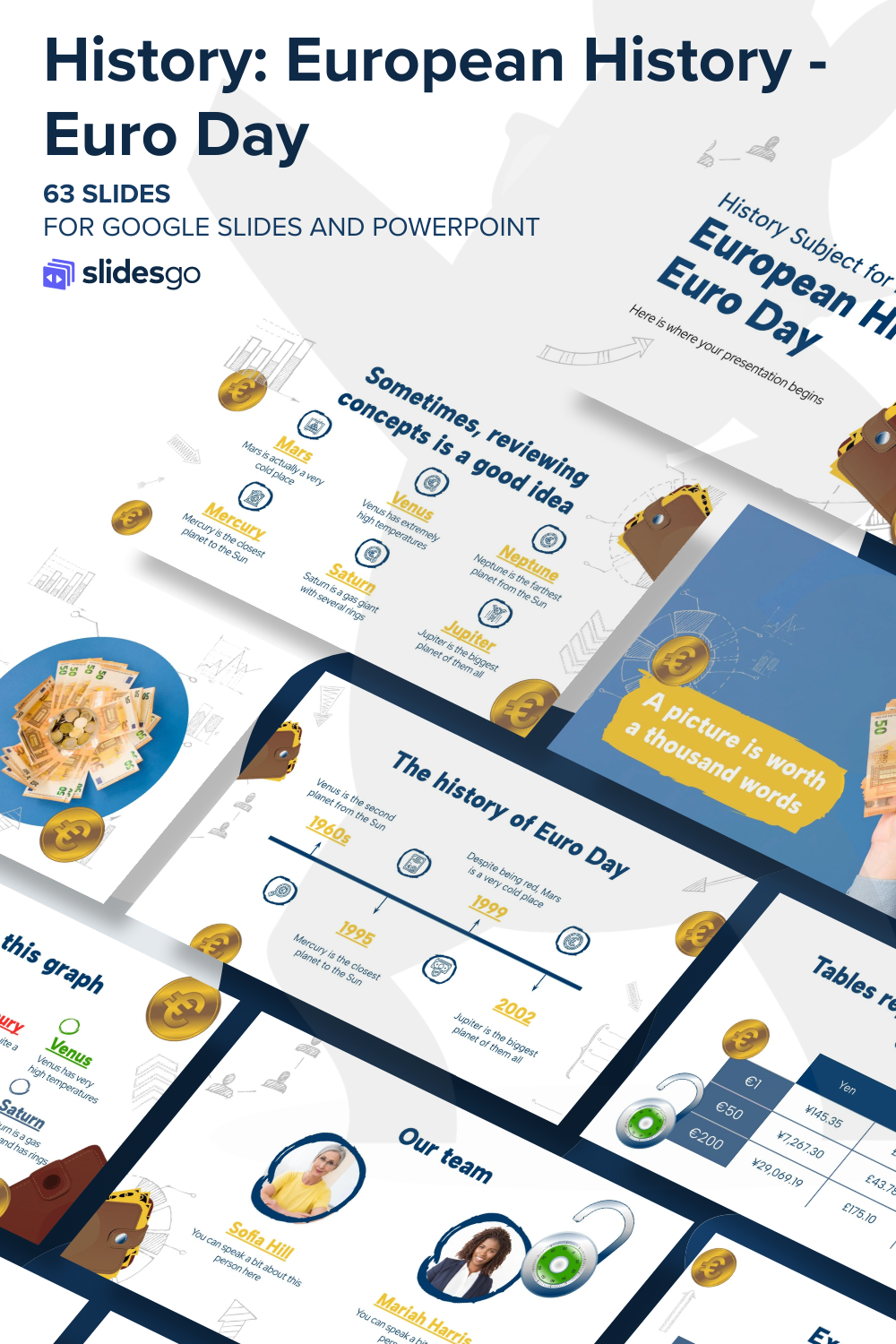 History: Euro Day | Google Slides & PowerPoint template