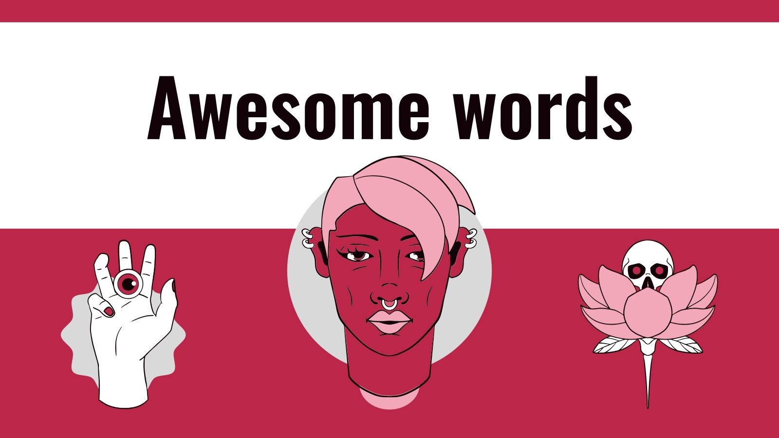 Color of the Year 2023: Viva Magenta - Illustrations