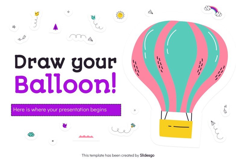 Dessinez votre ballon ! | Google Slides et PowerPoint