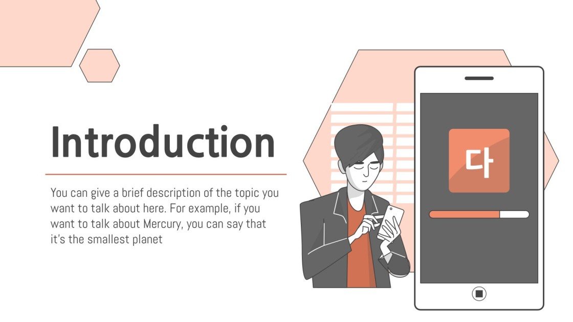 Hangul Learning App Pitch Deck | Google Slides & PPT
