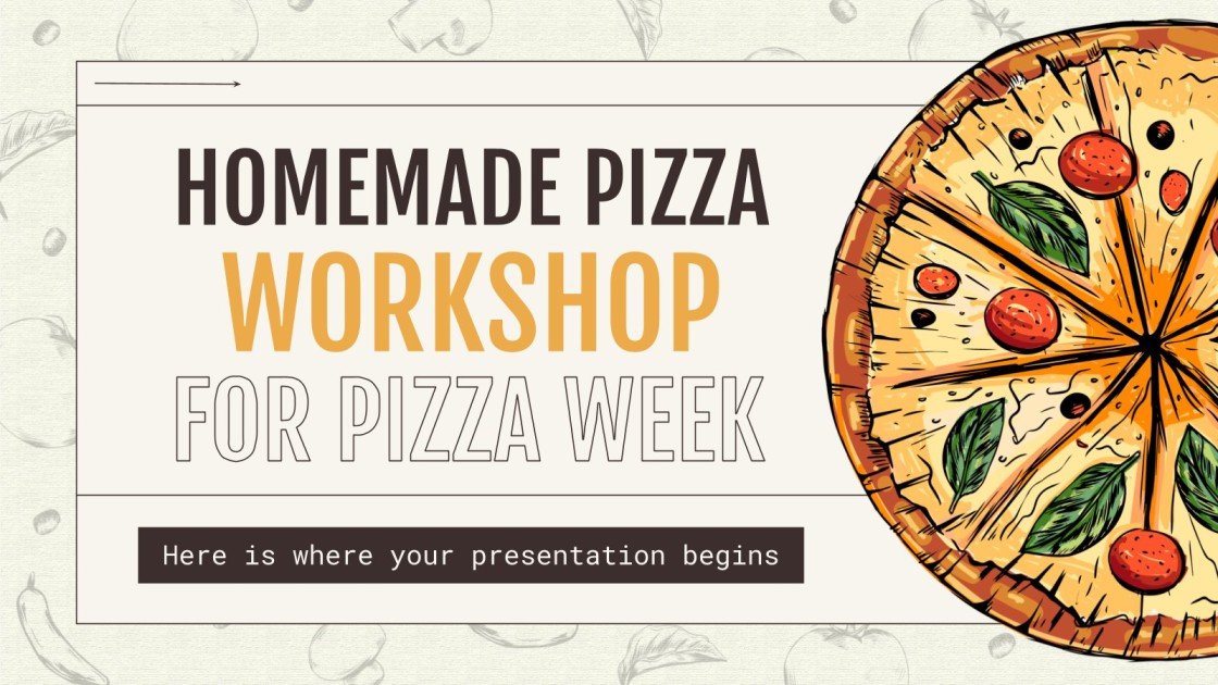 Free Google Slides & PowerPoint templates about pizza