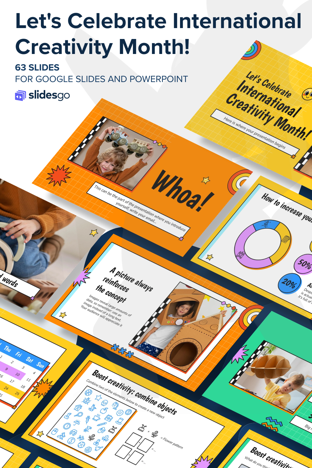 Let's Celebrate International Creativity Month!