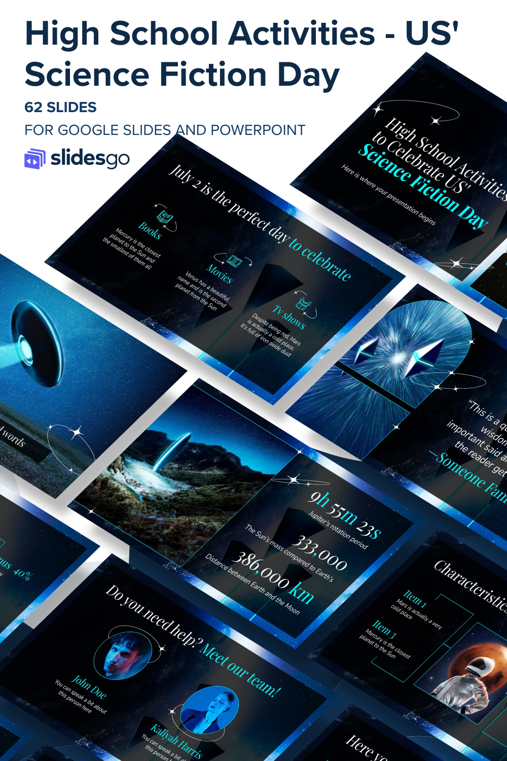 High School Activities to Celebrate US' Science Fiction Day