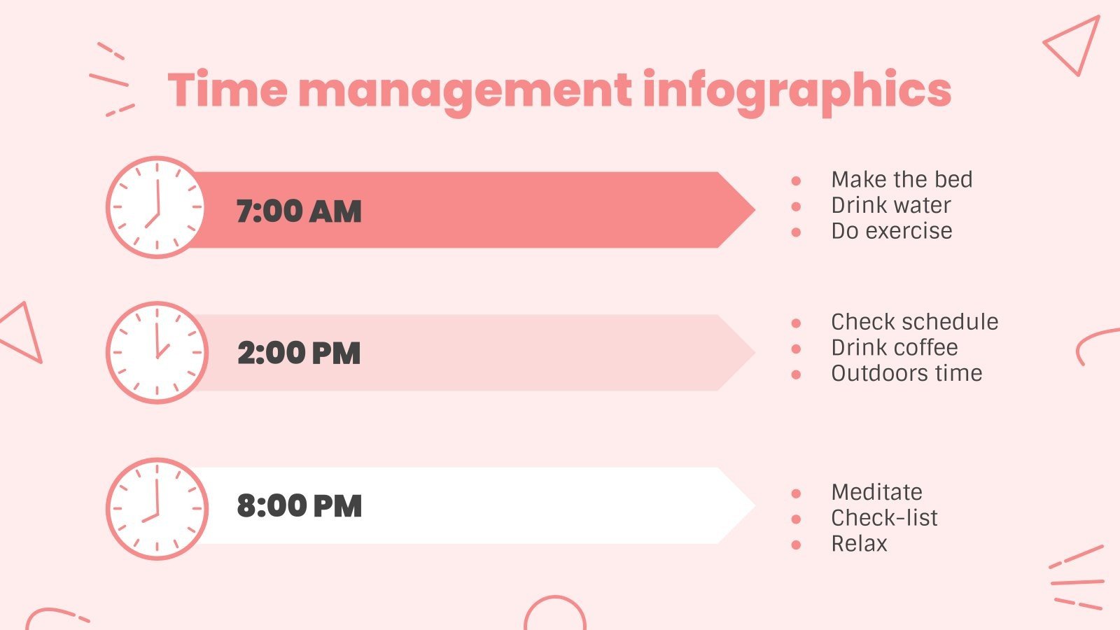 Time Management Infographics | Google Slides & PowerPoint