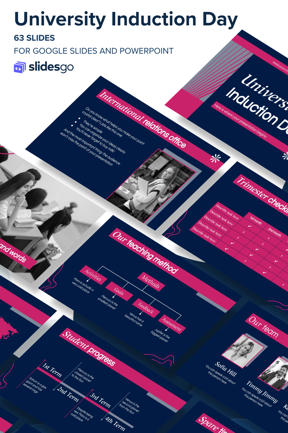 University Induction Day | Google Slides and PowerPoint