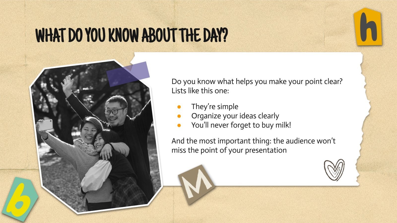 High School Home Activities to Celebrate Family Day