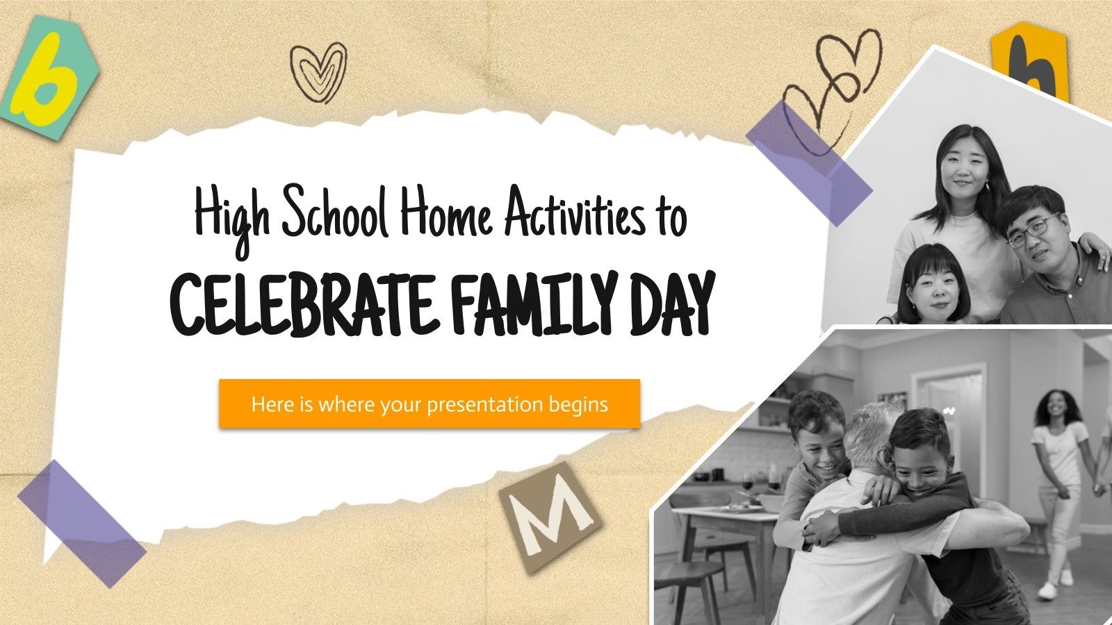 Plantillas gratis sobre Familia para Google Slides y PowerPoint