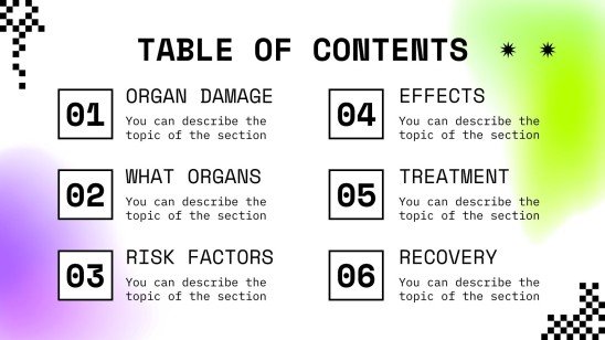 Health Sciences Degree: Damaged Body Organs