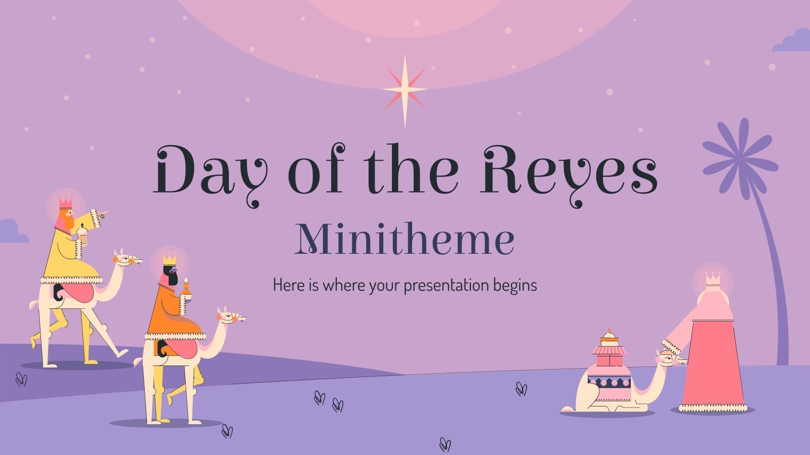 Minitema del Día de Reyes | Google Slides & PPT
