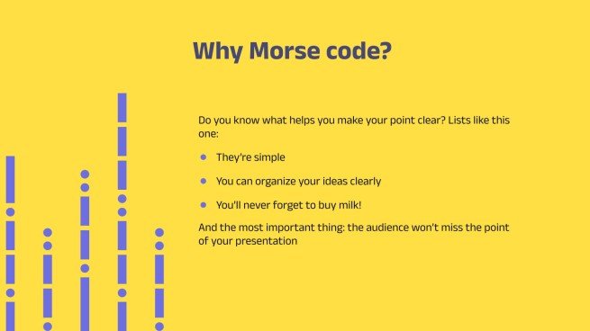 Language Arts Subject for Middle School: Learn Morse Code