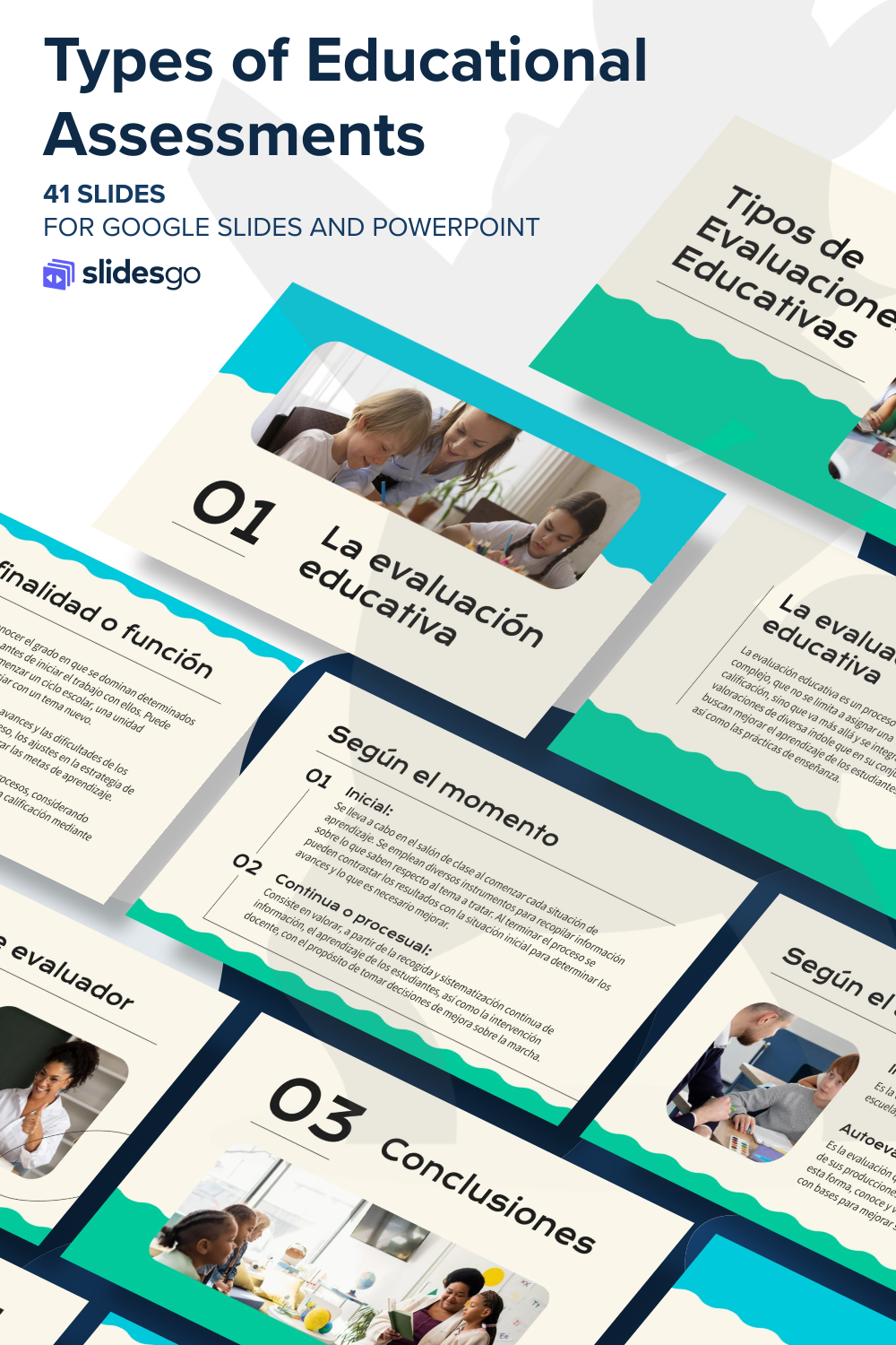 Types of Educational Assessments | Google Slides & PPT