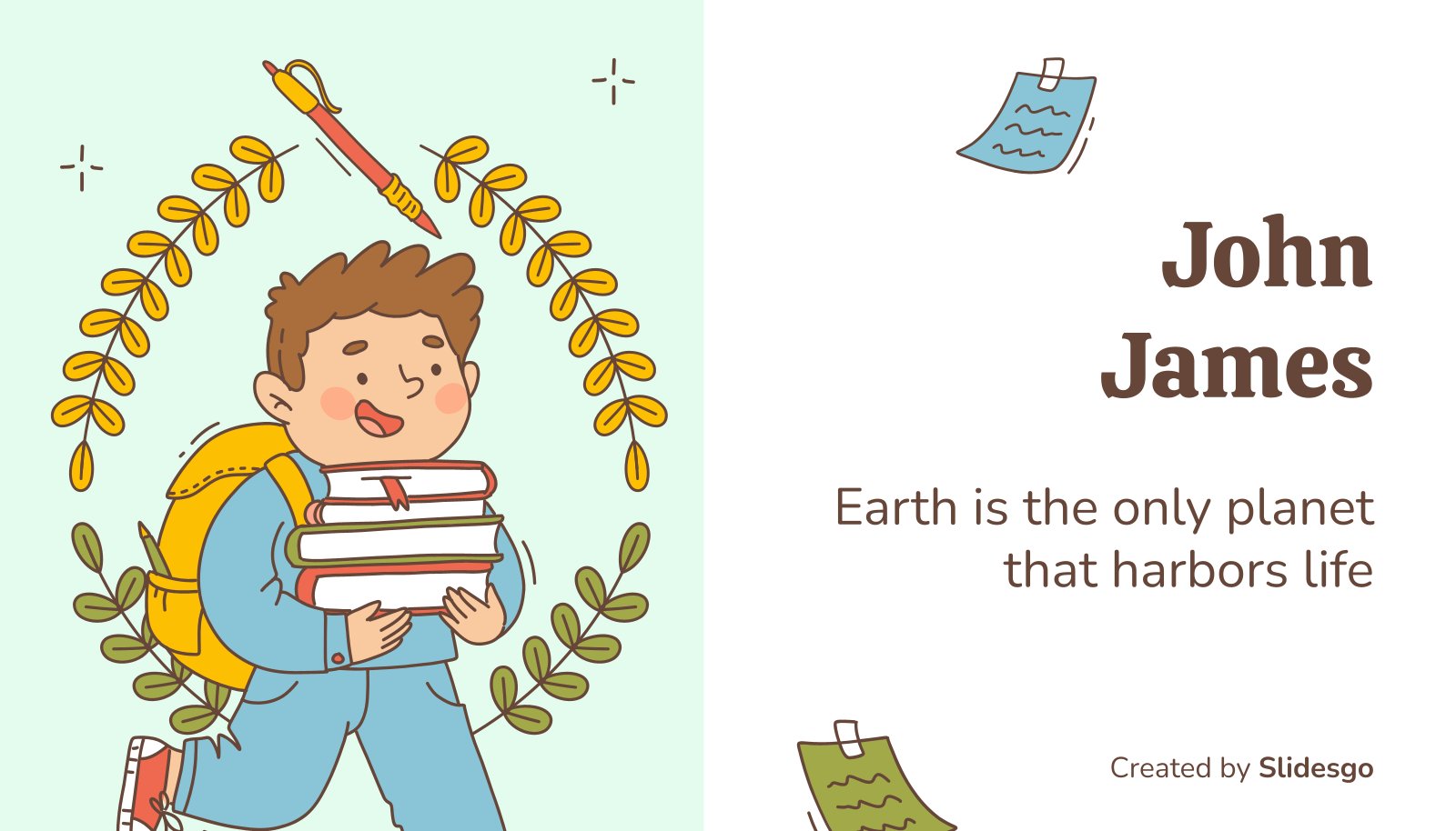 Teacher Visiting Card | Google Slides & PowerPoint