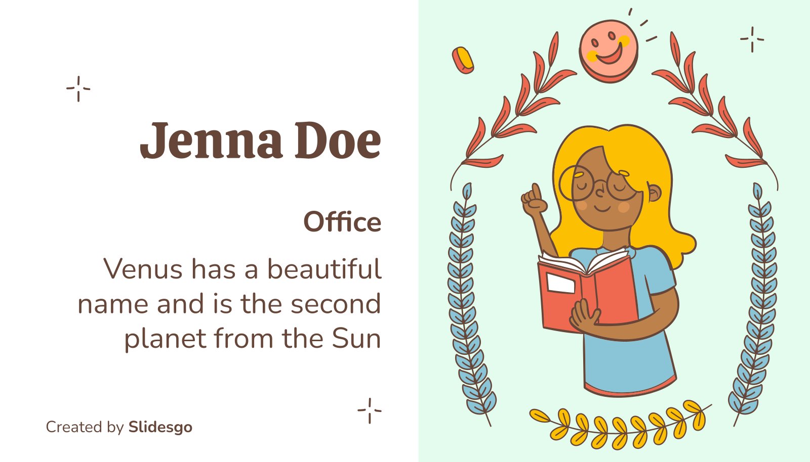 Teacher Visiting Card | Google Slides & PowerPoint